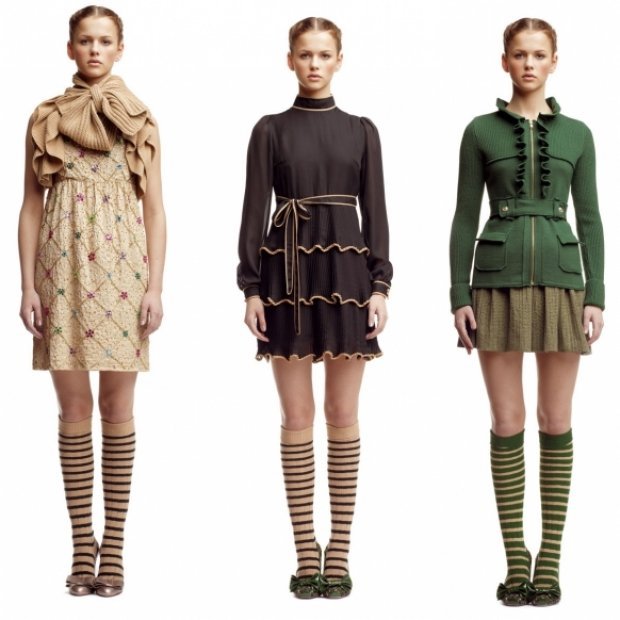 Idei de tinuta vintage pentru iarna - Colectia Valentino pentru iarna ...